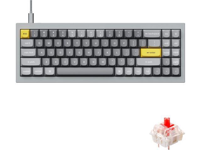 Click here for Keychron Q7 Wired Custom Mechanical Keyboard  70 L... prices