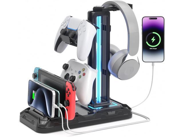 Click here for KDD Headset Stand with Charging Station - Detachab... prices
