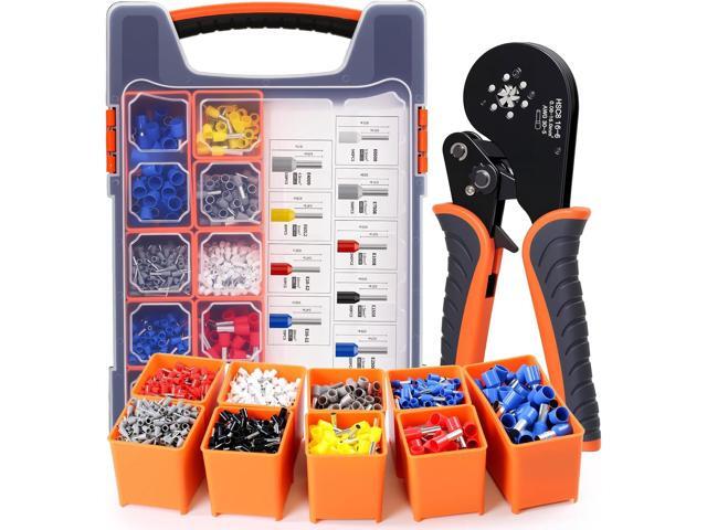 Click here for 2200PCS Hexagonal Ferrule Crimping Tool Kit Amlibe... prices