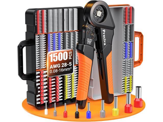 Click here for Preciva Ferrule Crimping Tool Kit - AWG 28-5 (0.08... prices
