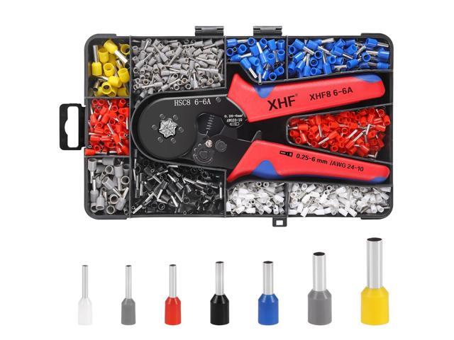 Click here for XHF 1700 PCS Ferrule Crimping Tool Kit with Hexago... prices