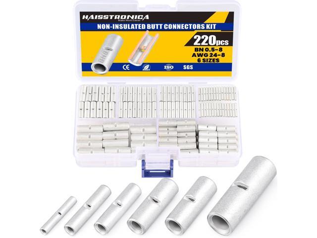 Click here for Haisstronica Non Insulated Butt Connectors Kit 220... prices