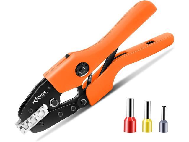Click here for KF CPTEC Ratcheting Ferrule Crimping Tool for Wire... prices