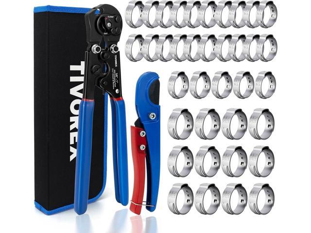 Click here for PEX Crimping Tool Kit  2 in 1 Ratchet Pex Clamp To... prices