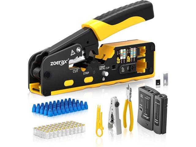 Click here for Cat7 RJ45 Crimping Tool  Cat 7 Cat6 Cat5 Pass Thro... prices