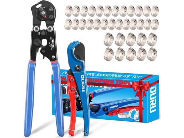 Click here for 2 IN 1 Ratchet Pex Crimping Tool Cinch and Remove... prices