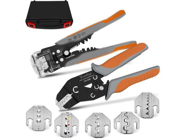 Click here for Ratchet Crimping Tool and Wire Stripper Set - 7 in... prices