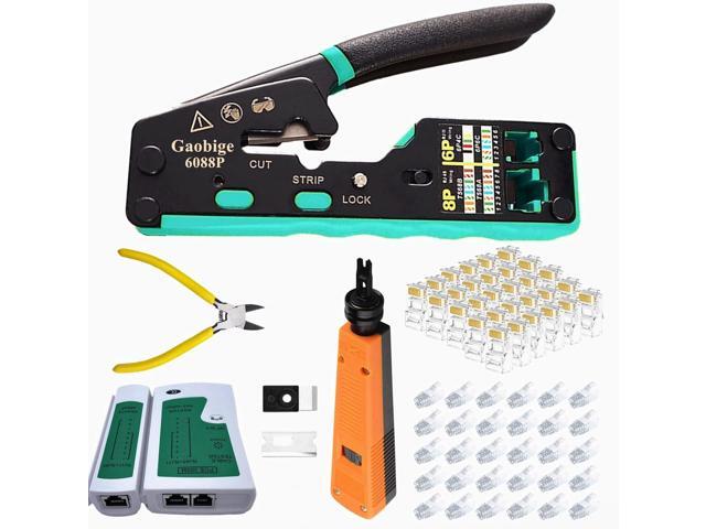 Click here for RJ45 Crimping Tool Kit Pass Through Ethernet Crimp... prices