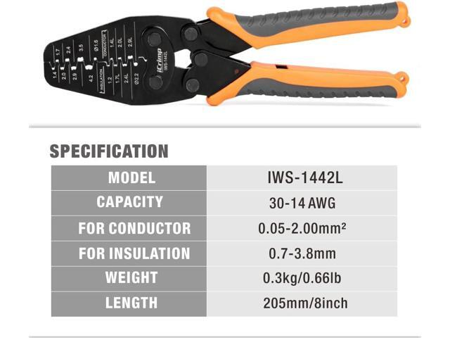 Click here for iCrimp Open Barrel Terminals Crimper for Various-s... prices