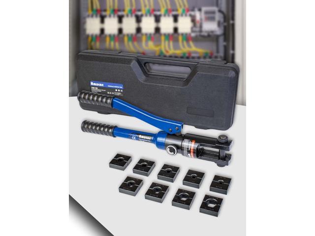 Click here for AMZCNC 12 Ton Hydraulic Crimping Tool with 9 Stand... prices