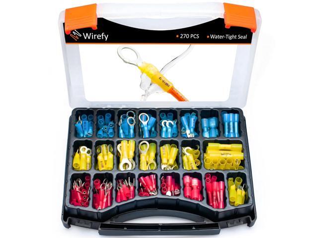 Click here for Wirefy Heat Shrink Wire Connectors Kit - Marine Gr... prices