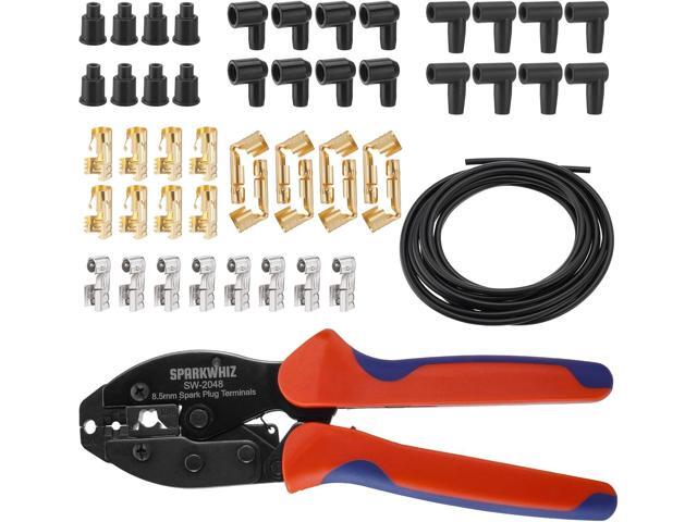 Click here for Ratchet Spark Plug Wire Crimping Tool Kit  180 Deg... prices