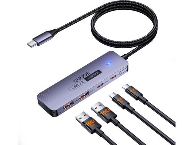 Click here for USB C Hub 10Gbps  QUUGE 4 in 1 USB 3.2 Hub with 2... prices