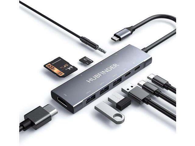 Click here for USB C Hub  HUBFINDER 9 in 1 Multiport Adapter with... prices