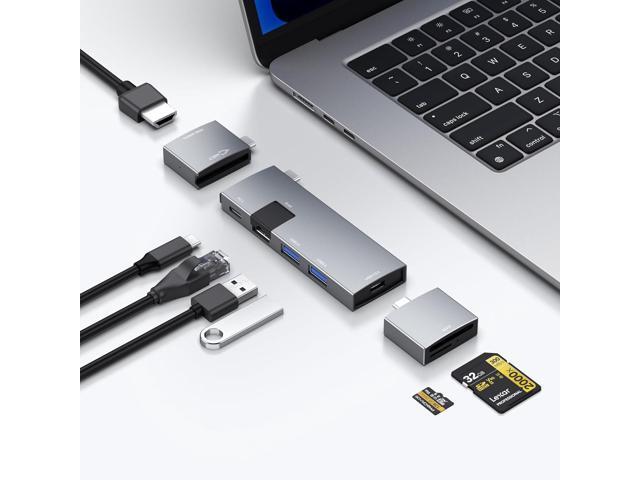 Click here for USB C Hub for MacBook  USB-C Hub 7-in-2  for Thund... prices