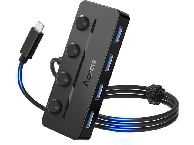 Click here for Aceele 4-Port USB C Hub with 1m/3.3ft Extended Cab... prices