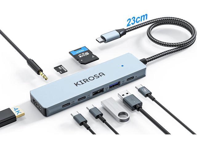 Click here for KIROSA USB-C Hub: USB C Multiport Adapter for Macb... prices