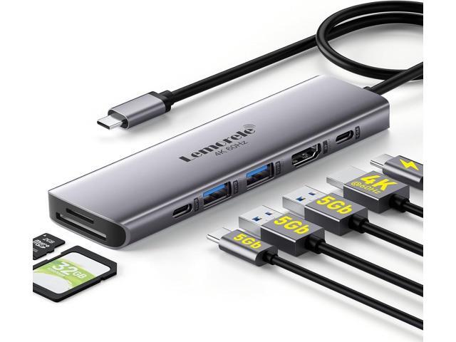 Click here for USB C Hub Multiport Adapter - Lemorele 7-in-1 Type... prices