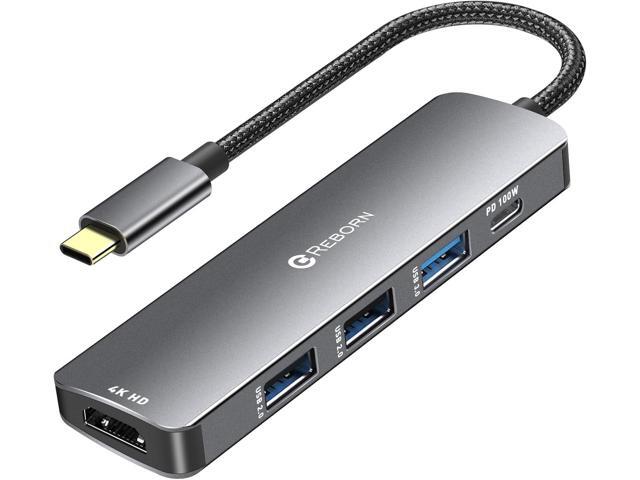 Click here for USB C Hub 5-in-1 for Laptops  4K HDMI Multiport Ad... prices