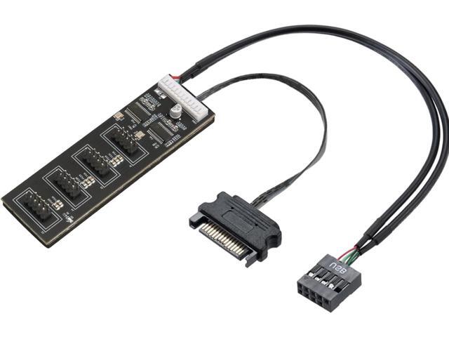 Click here for 9Pin Internal USB Hub  4 Internal USB 2.0 Ports Sp... prices