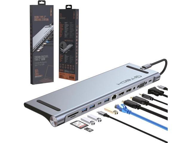 Click here for USB C Docking Station 12-in-1 Laptop Hub with Dual... prices