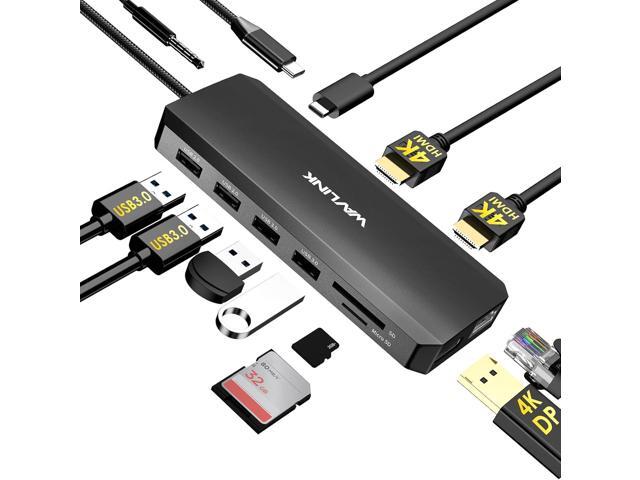 Click here for WAVLINK USB C Hub Triple Monitor  12-in-1 Laptop D... prices