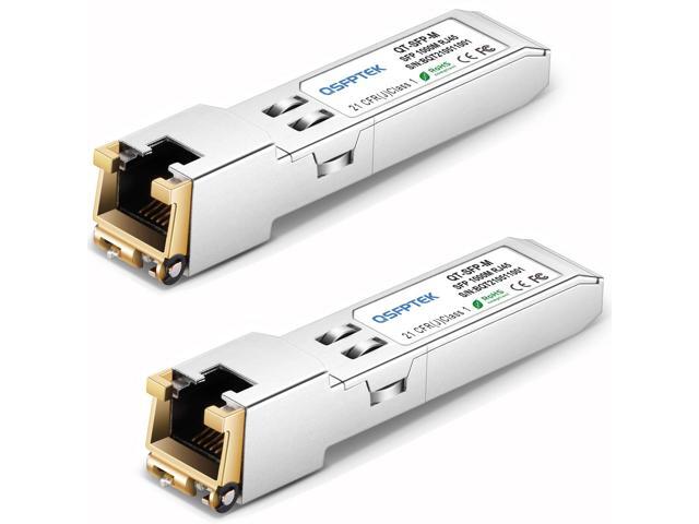 Click here for QSFPTEK SFP RJ45 Copper Module Gigabit Transceiver... prices