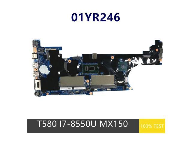 Click here for For T580 Laptop Motherboard I7-8550U MX150 2G 01YR... prices