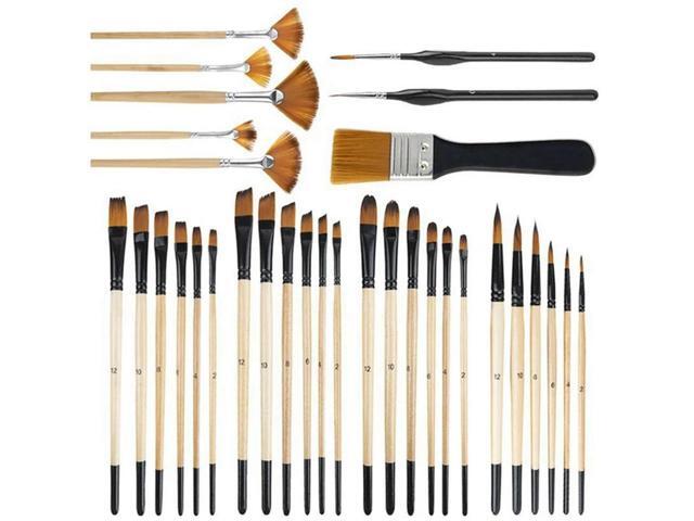Click here for 32Pcs Paint Brushes Kit For Acrylic Painting Premi... prices