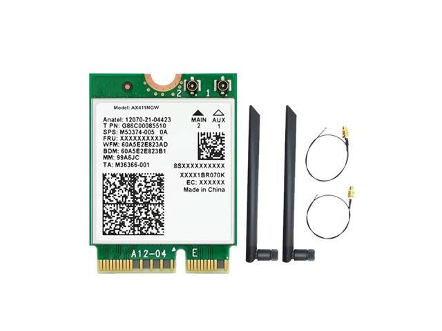 Click here for For AX411 Card+8DB Antenna 6E CNVio2 BT 5.3 Tri-Ba... prices