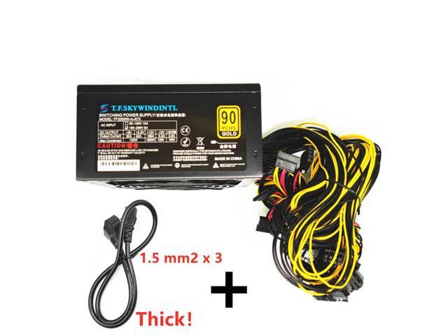 Click here for 2000W PC Power Supply With EU Power Cable ATX Pc 2... prices