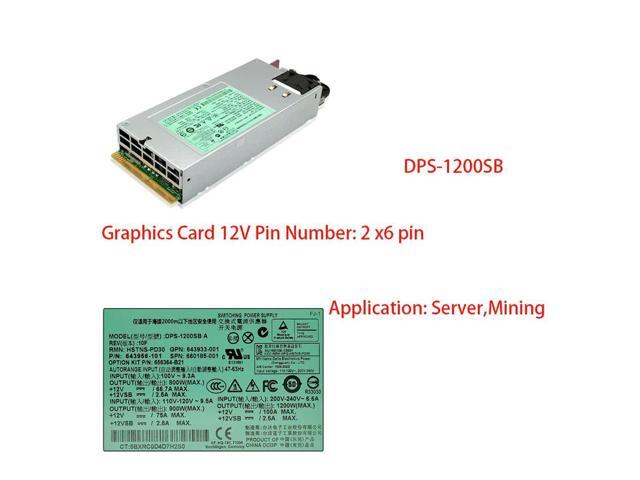 Click here for DPS-1200SB A 1200W 6pin Switching Power Supply Pow... prices