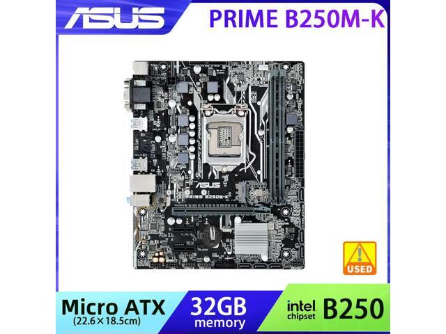 Click here for B250 Motherboard PRIME B250M-K for i3 6300 7350K L... prices
