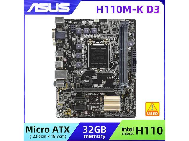 Click here for DDR4 Motherboard 1151 Socket H110M-K D3 Supports C... prices