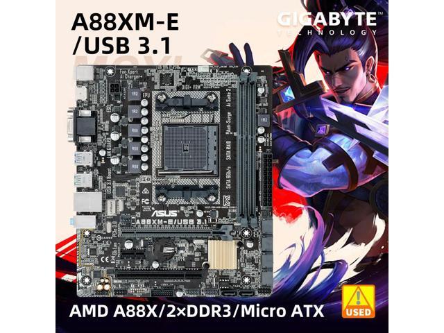 Click here for A88XM-E/USB 3.1 A88X Socket FM2/FM2+ for A8 7600 8... prices