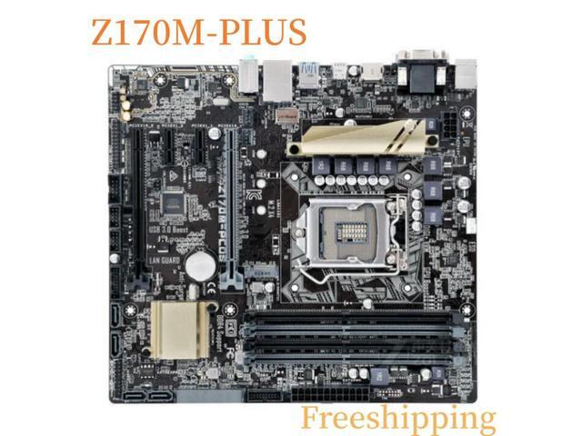 Click here for For Z170M-PLUS Motherboard 64GB Z170 LGA1151 DDR4... prices