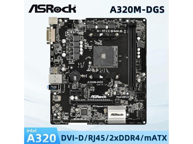 Click here for A320M-DGS A320 Motherboard AM4 A320M Supports Ryze... prices