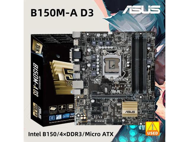 Click here for B150 Motherboard B150M-A D3 for Core i5 6400 7400... prices