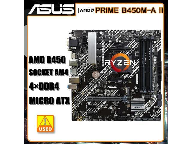 Click here for B450 Motherboard PRIME B450M-A II Supports Ryzen 7... prices