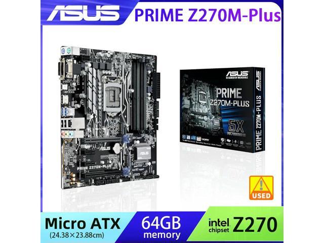 Click here for PRIME Motherboard  Z270M-PLUS  Micro ATX Form Fa... prices