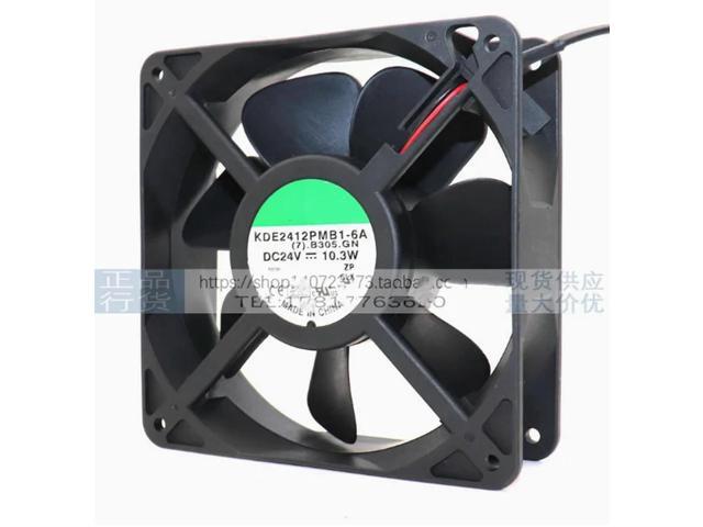Click here for Fan KDE2412PMB1-6A DC24V 10.3W 12CM12038 prices