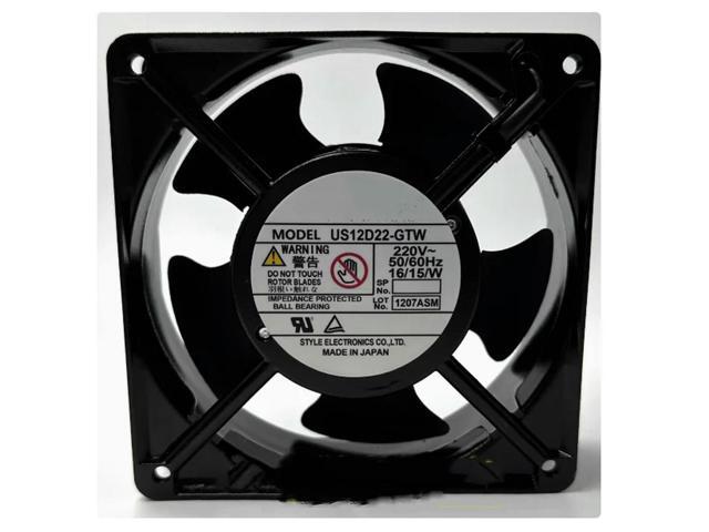 Click here for Fan STYLE FAN US12D22-GTW 220V 16/15W 12CM prices