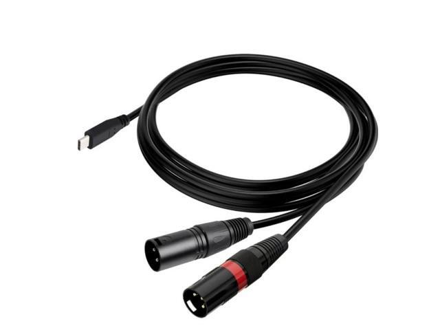 Click here for USB Type C Male to 2 XLR Male Amplifier Stereo Aud... prices