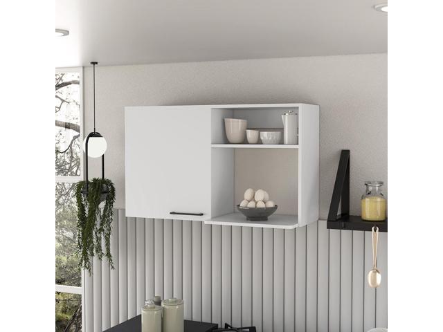 Click here for Kitchen wall cabinet  Burwood  White -White prices