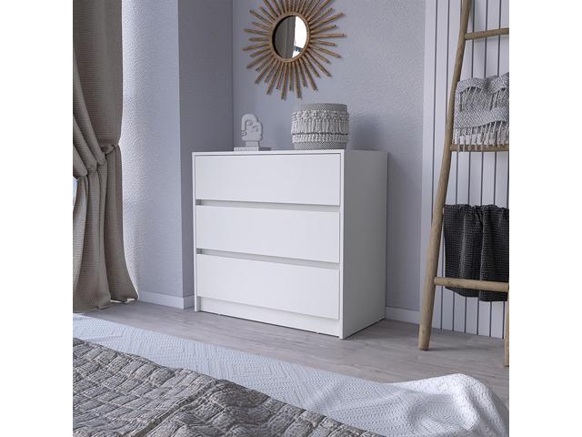 Click here for Dresser Maldus  Three Drawers -White prices