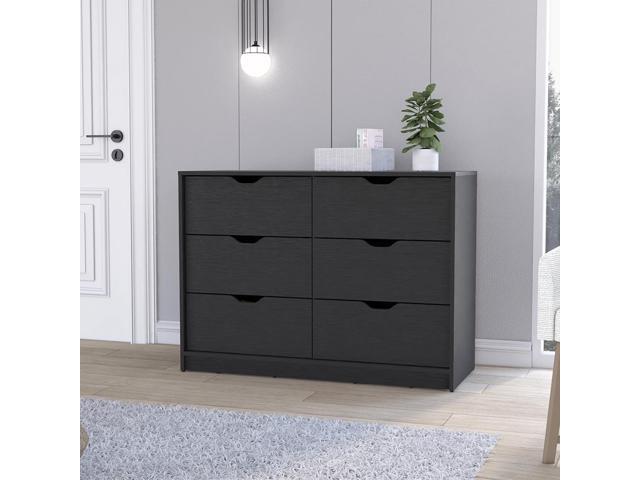 Click here for Dresser Curio  Four Drawers -Black prices