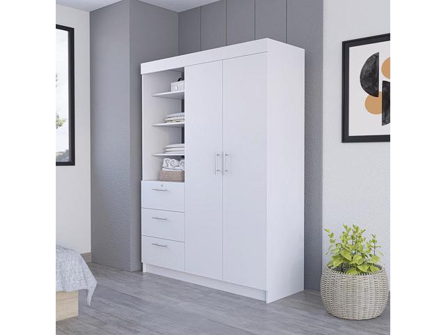 Click here for Armoire Rumanu  Three Drawers -White prices
