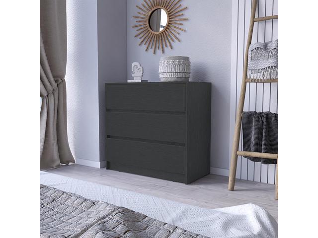 Click here for Dresser Maldus  Three drawers -Black prices