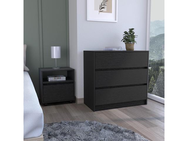Click here for Milford 2 Piece Bedroom Set  Nightstand + Dresser... prices