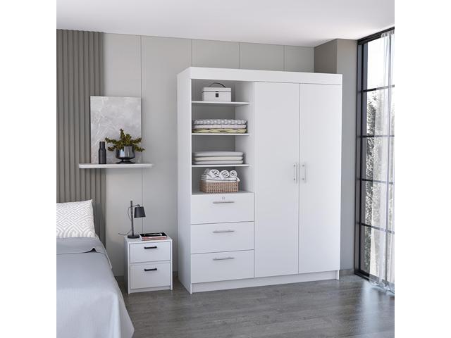Click here for Karval 2 Piece Bedroom Set  Armoire + Nightstand... prices